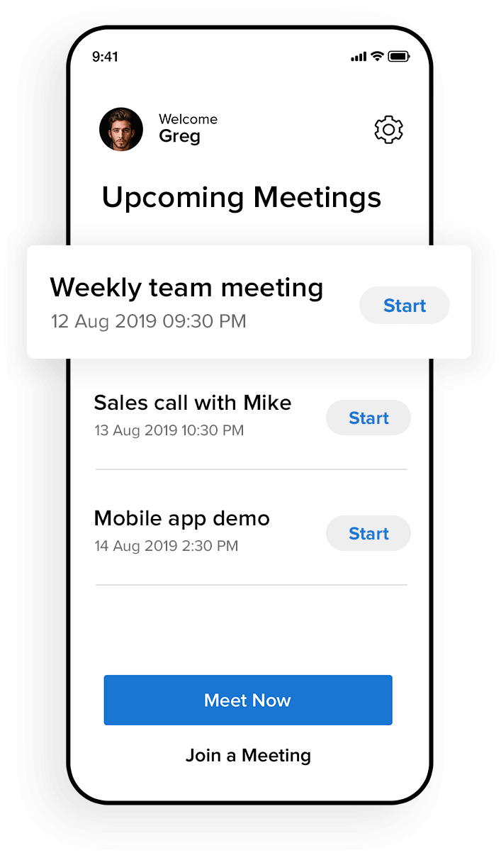 Mobile meeting & conference app for Android & iOS - Zoho Meeting Mobile meeting & conference app for Android & iOS - Zoho Meeting