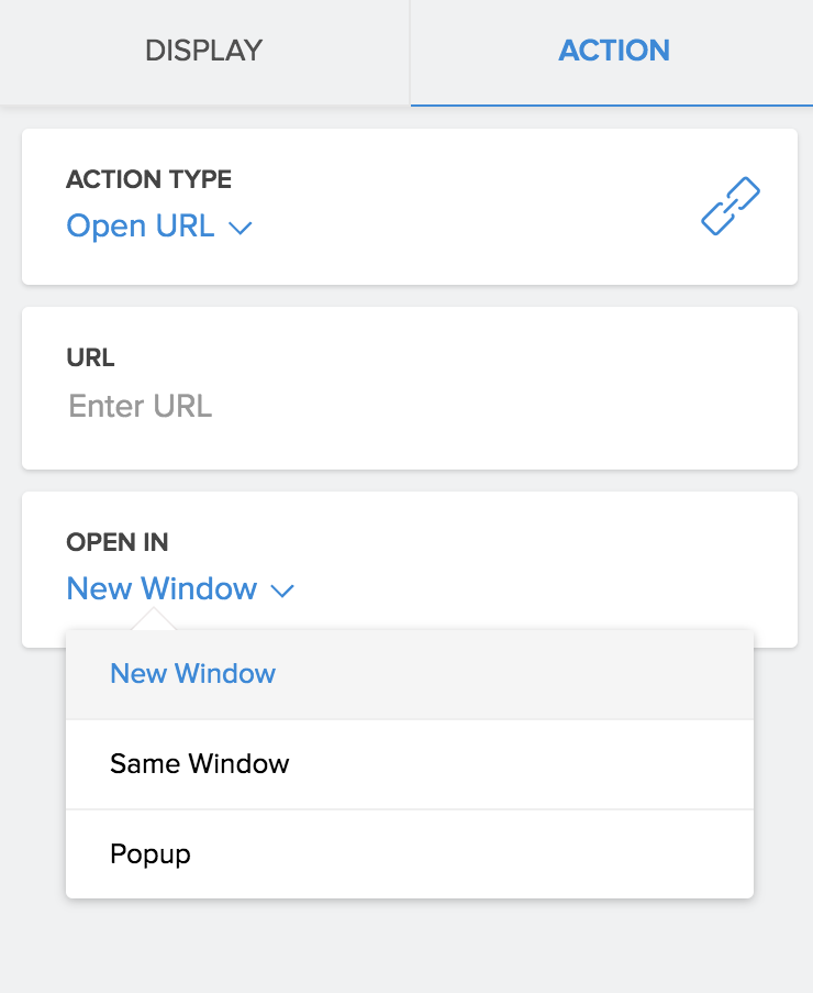 Associate Open Url Action To A Text Displayed In A Panel Zoho Creator Help
