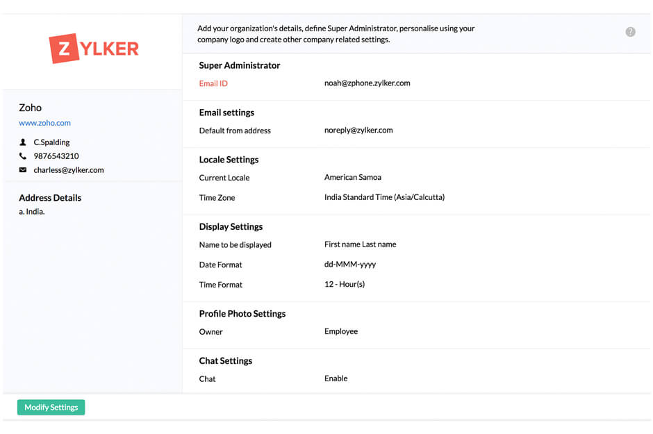 Welcome guide for online HR software | Zoho People