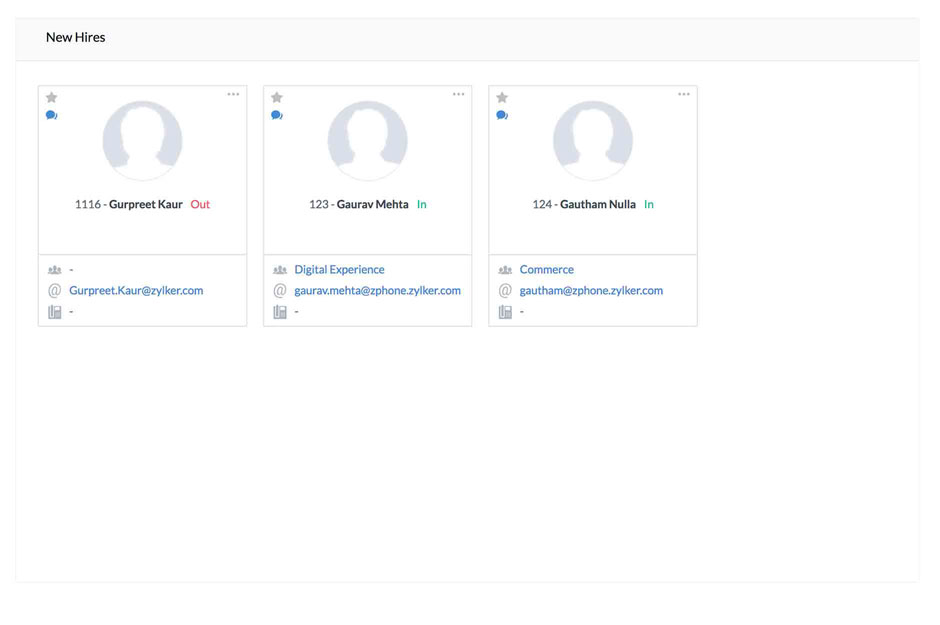 Welcome guide for online HR software | Zoho People