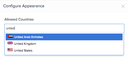 Set Country Code Options for Phone Field | Zoho Creator Help