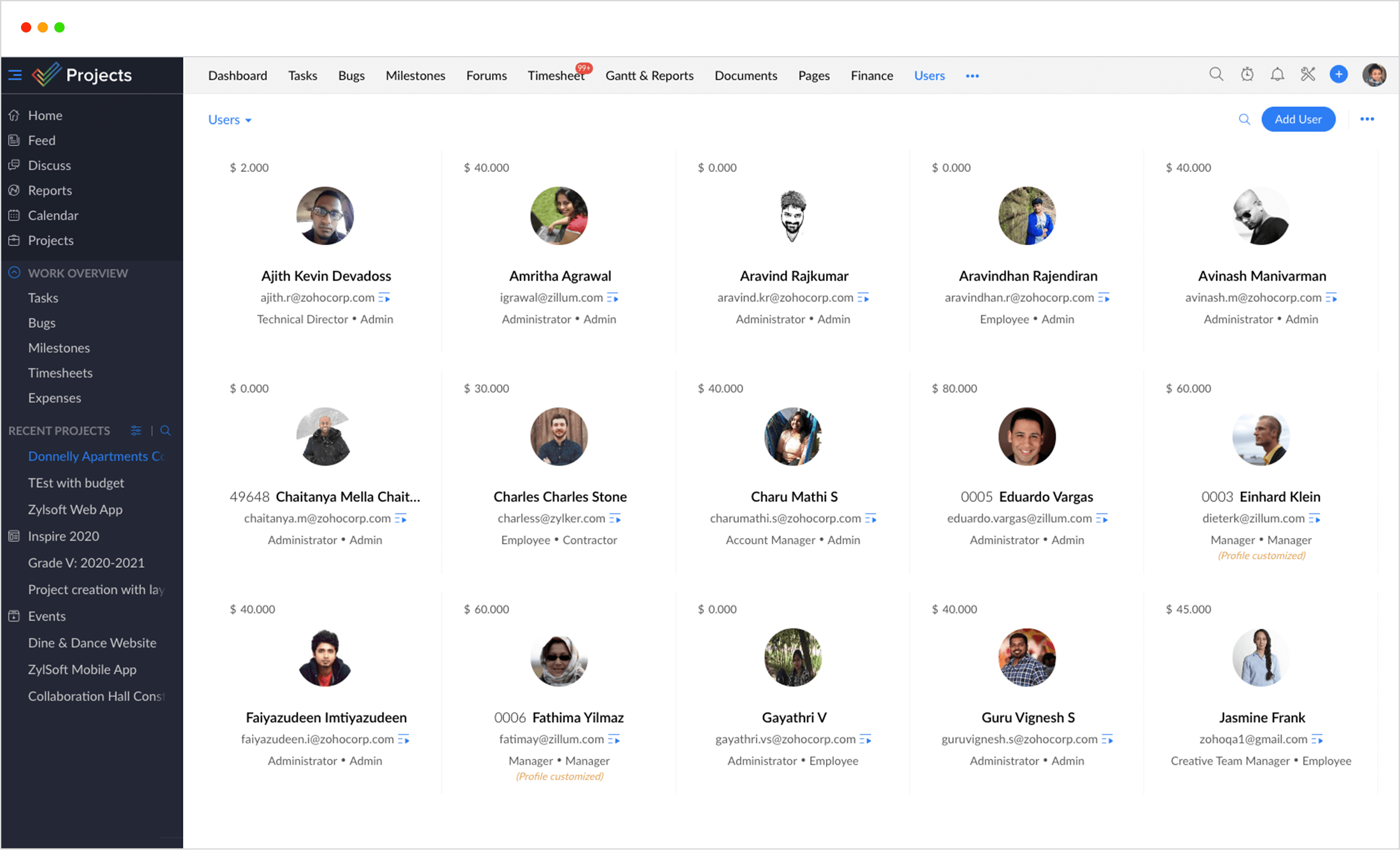 Construction Project Management Software And Tools Zoho Projects