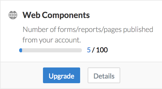 Understand usage details | ManageEngine AppCreator Help