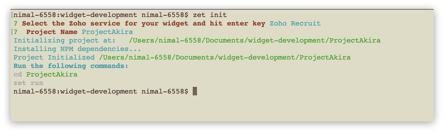 Create Widget | Online Help - Zoho Recruit