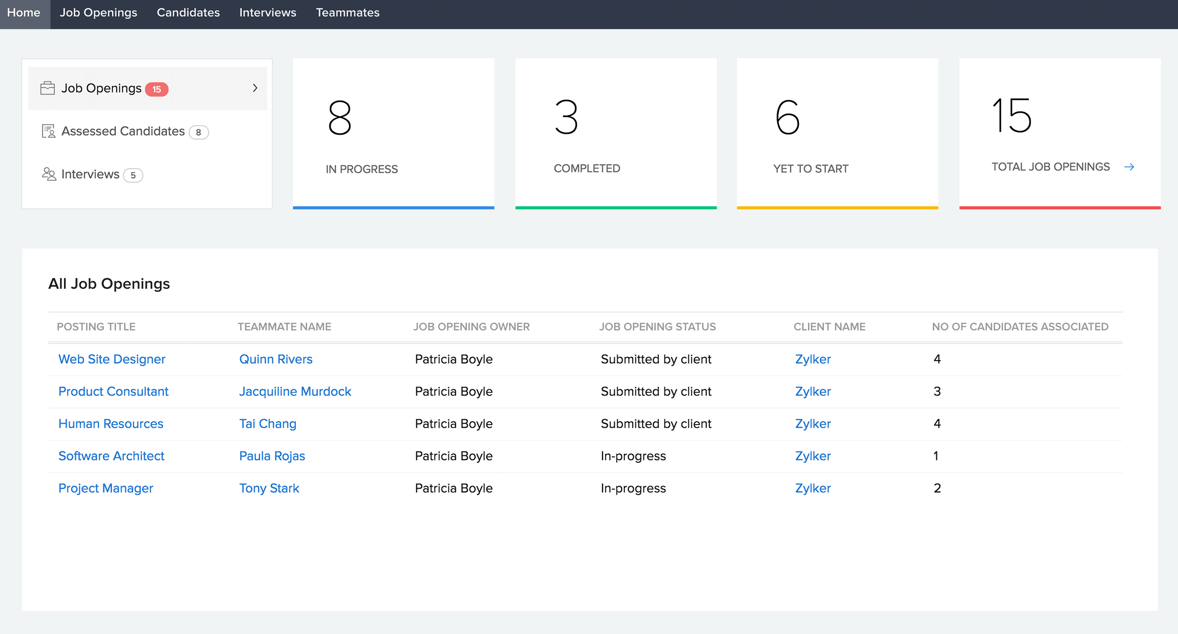 Zoho Recruit | Agency-recruitment-software