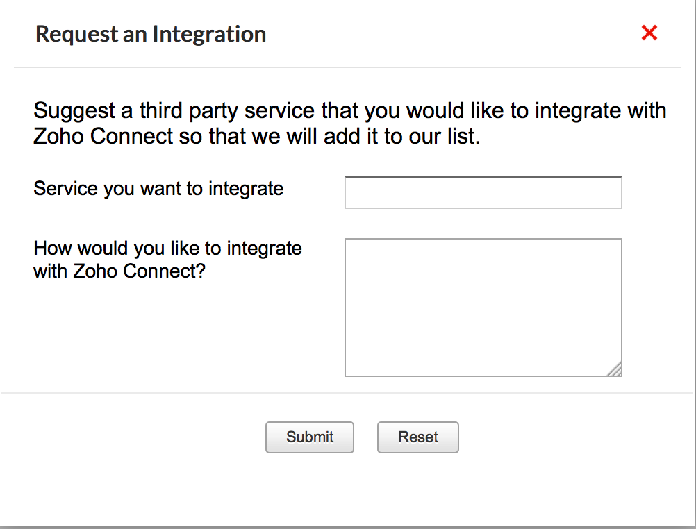 Integraciones | Zoho