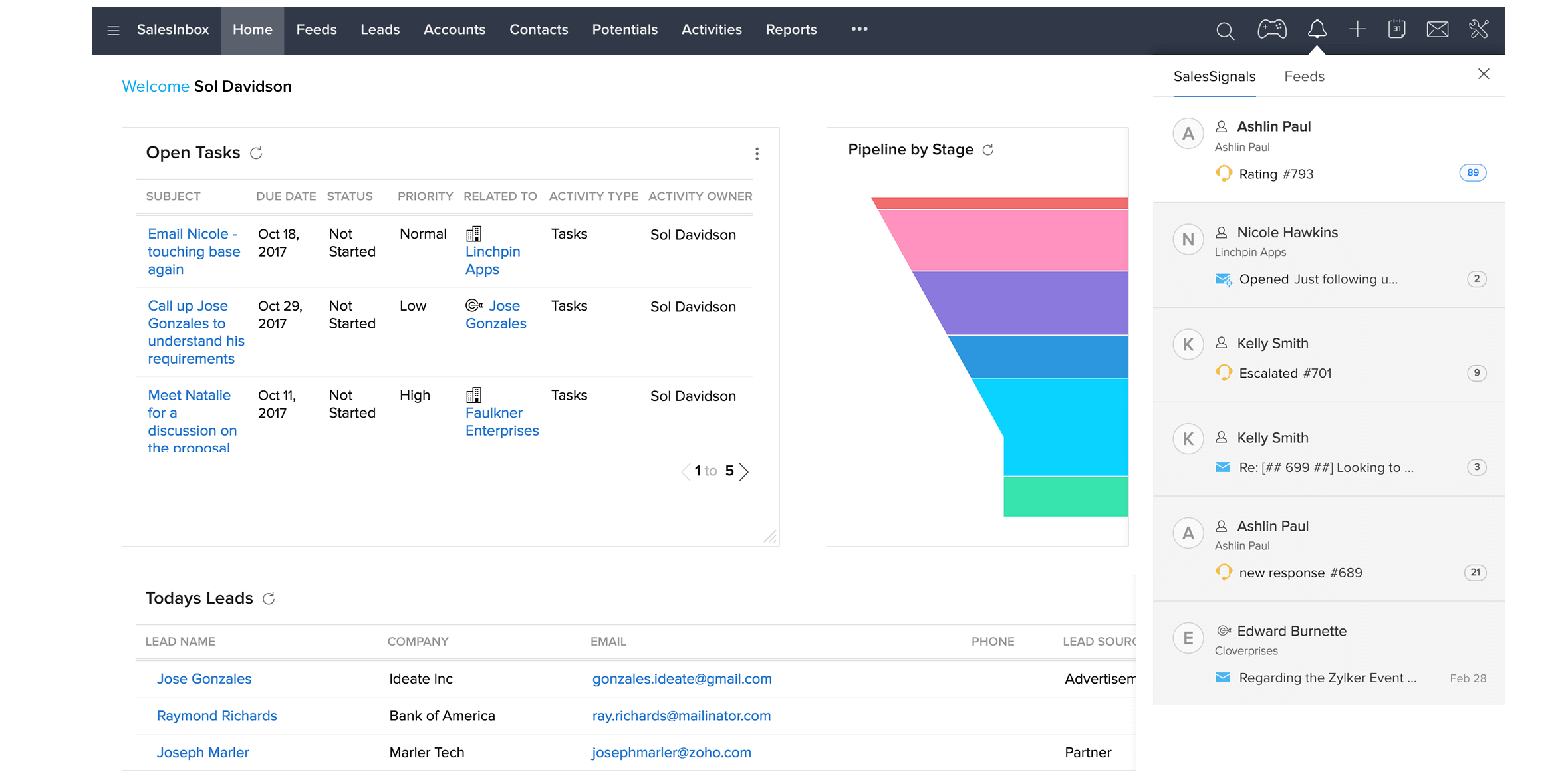 Integrate Zoho Desk with Zoho CRM Integrate Zoho Desk with Zoho CRM