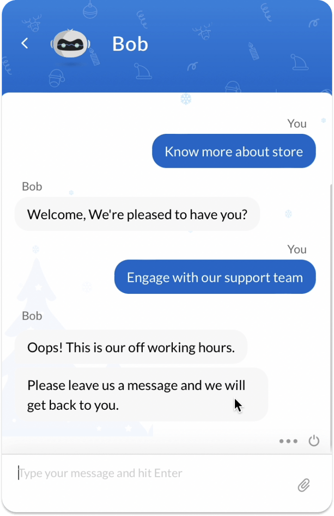 Handling chats when operators are busy - SalesIQ Scripts