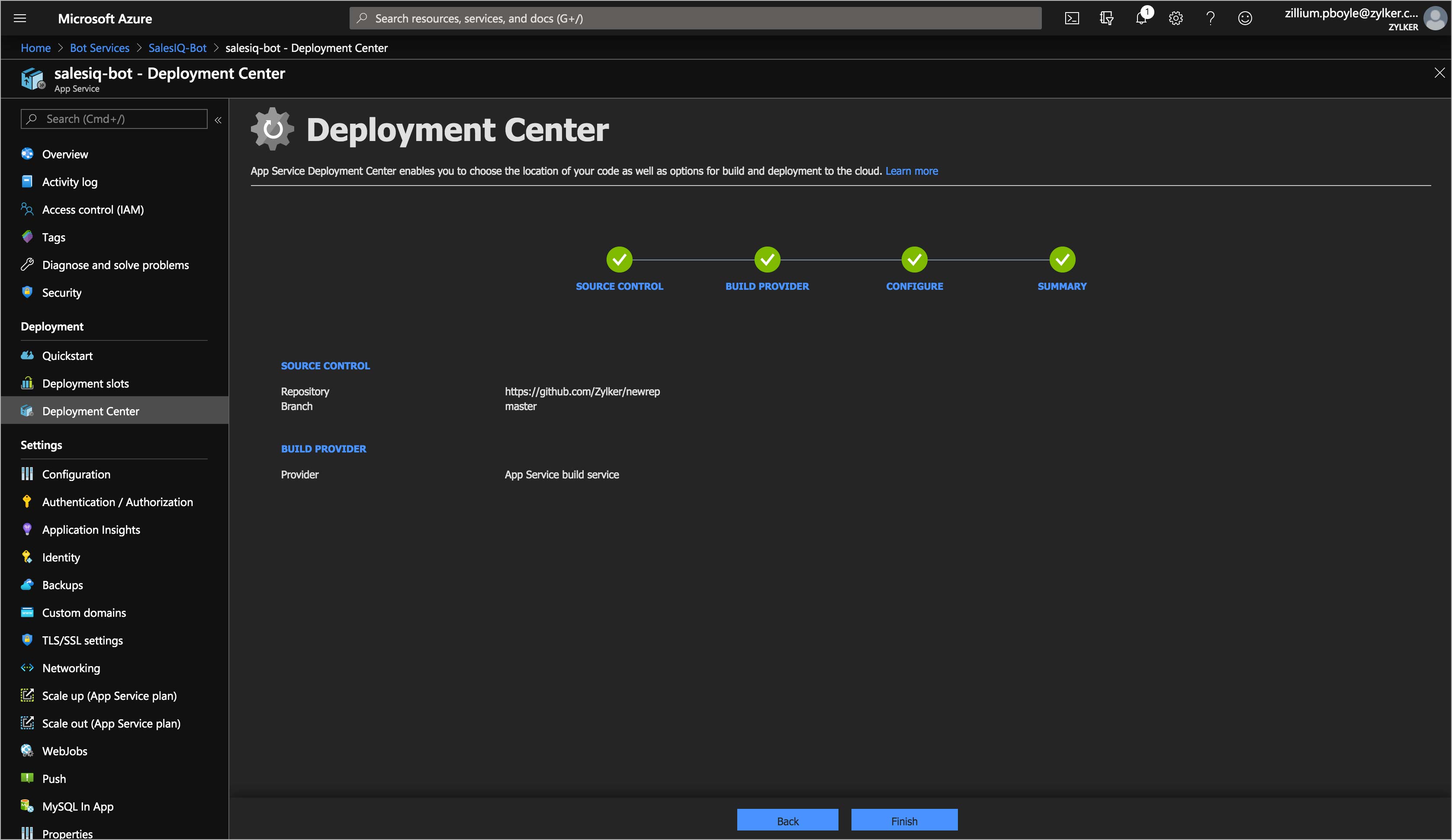 Basics of integrating Microsoft Azure