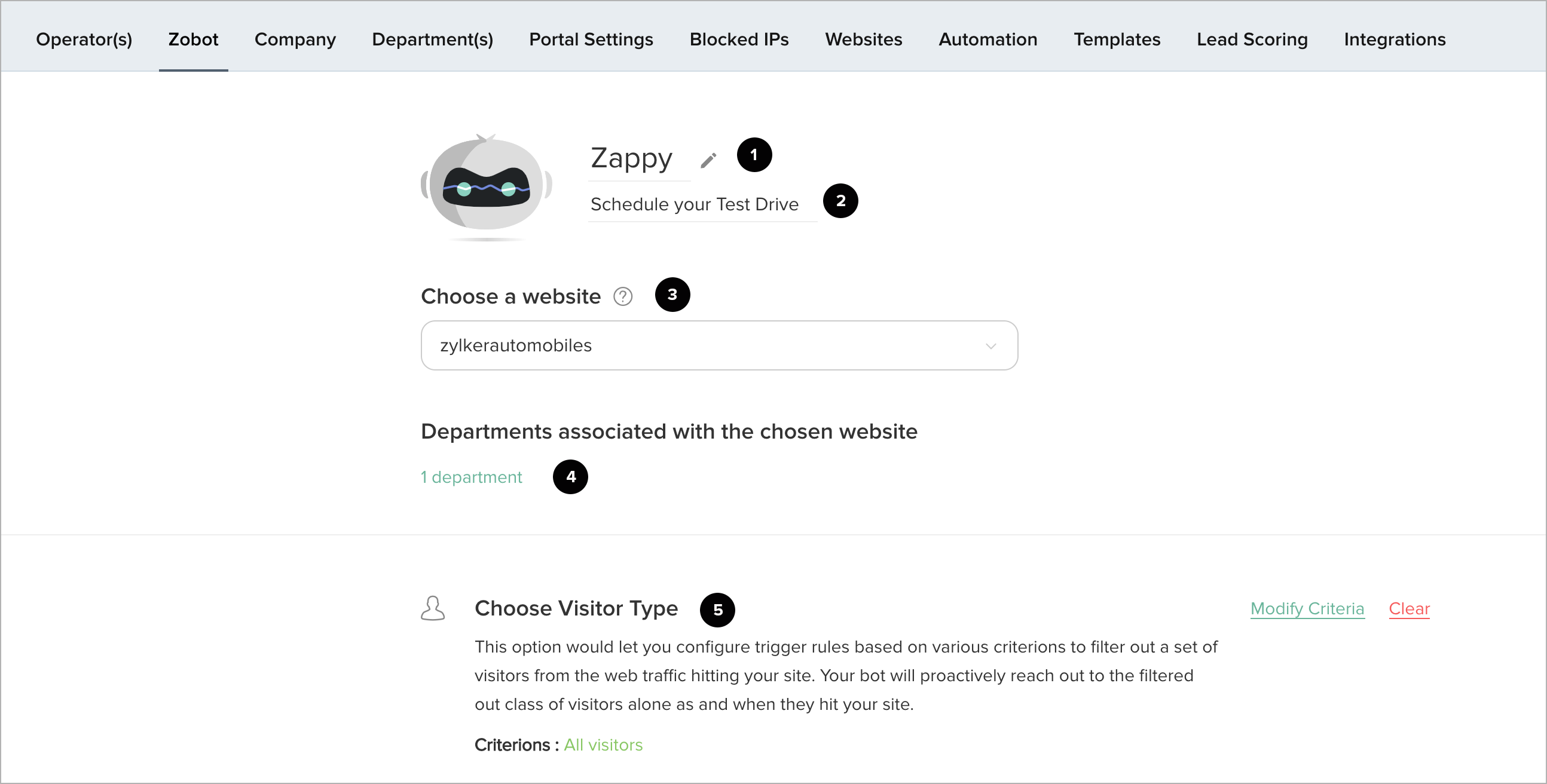 Zoho SalesIQ FAQ - Zobot