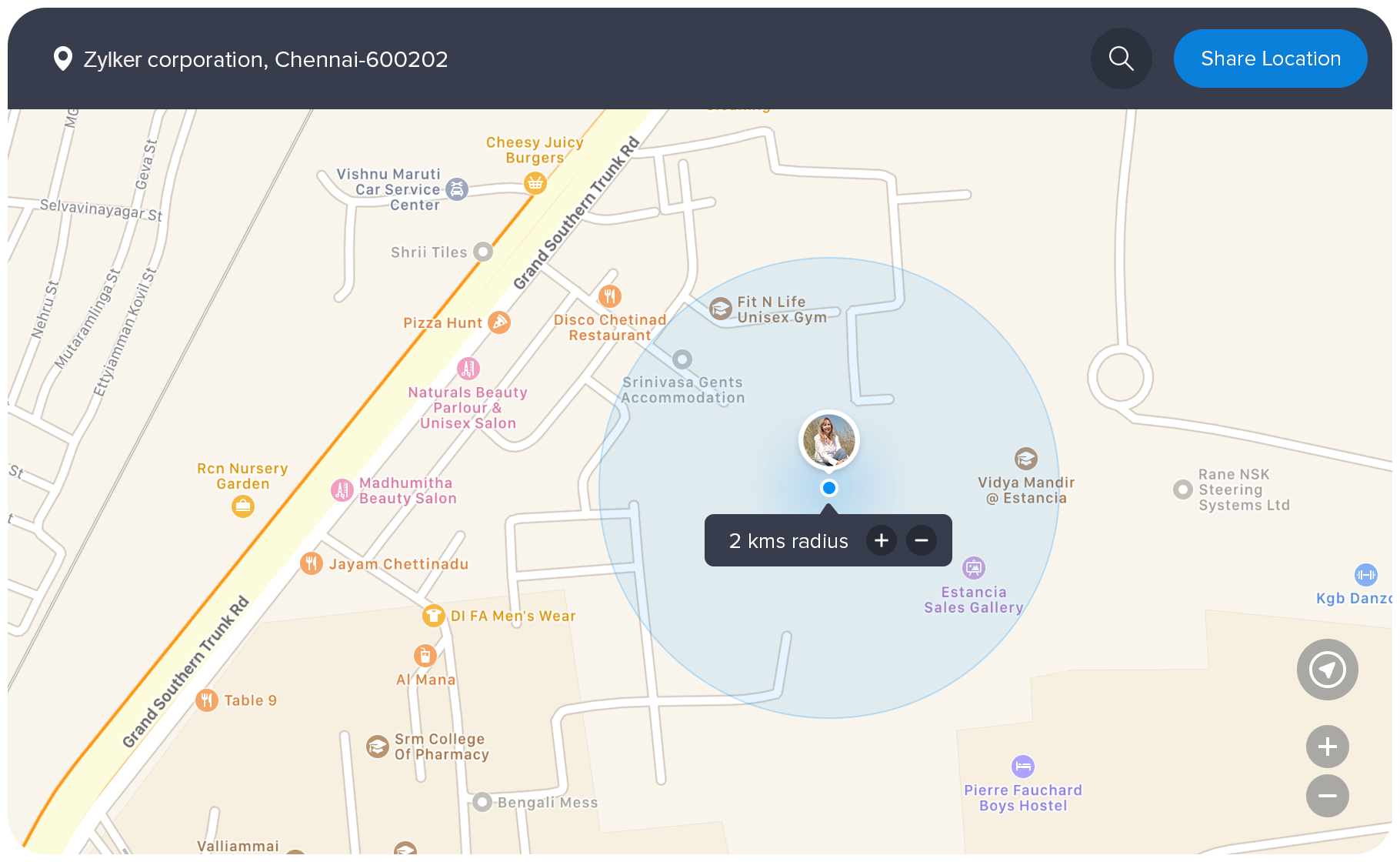 Sending a Location as a response - Dialogflow
