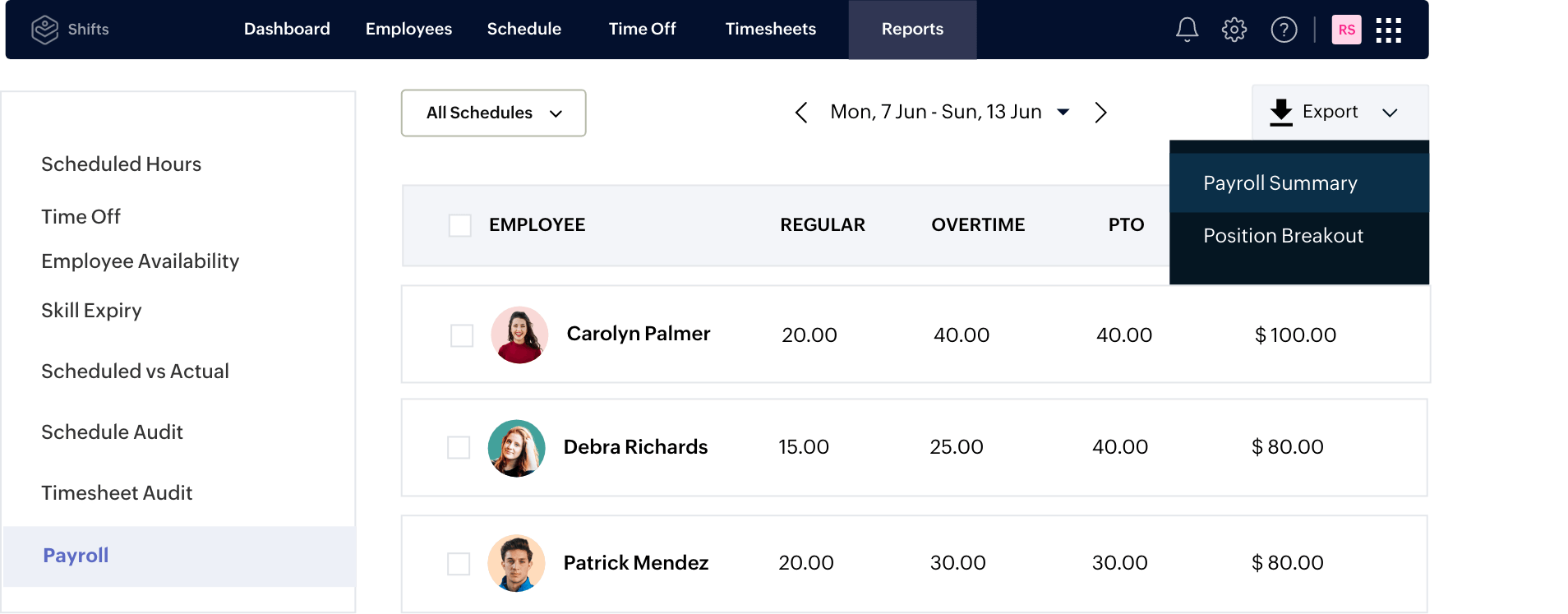 Employee Time Tracking Software | Zoho Shifts Employee Time Tracking Software | Zoho Shifts