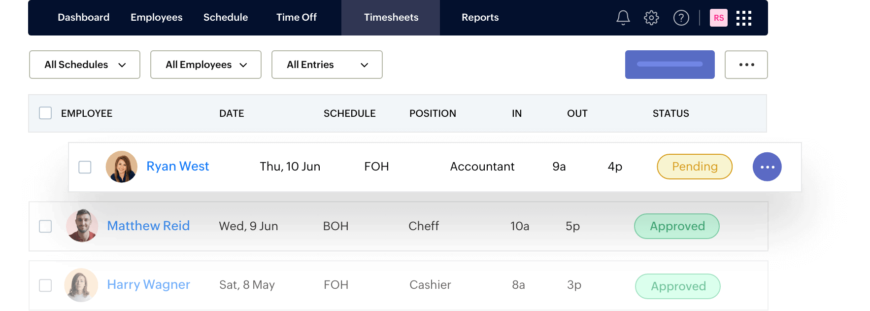 Employee Time Tracking Software | Zoho Shifts Employee Time Tracking Software | Zoho Shifts