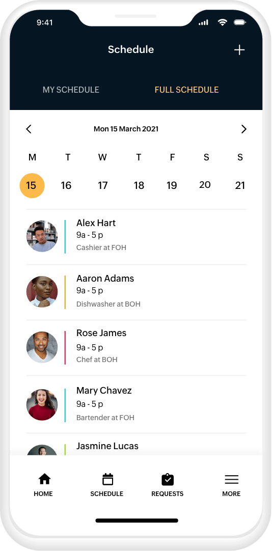 Employee Scheduling and Time Tracking Software | Zoho Shifts