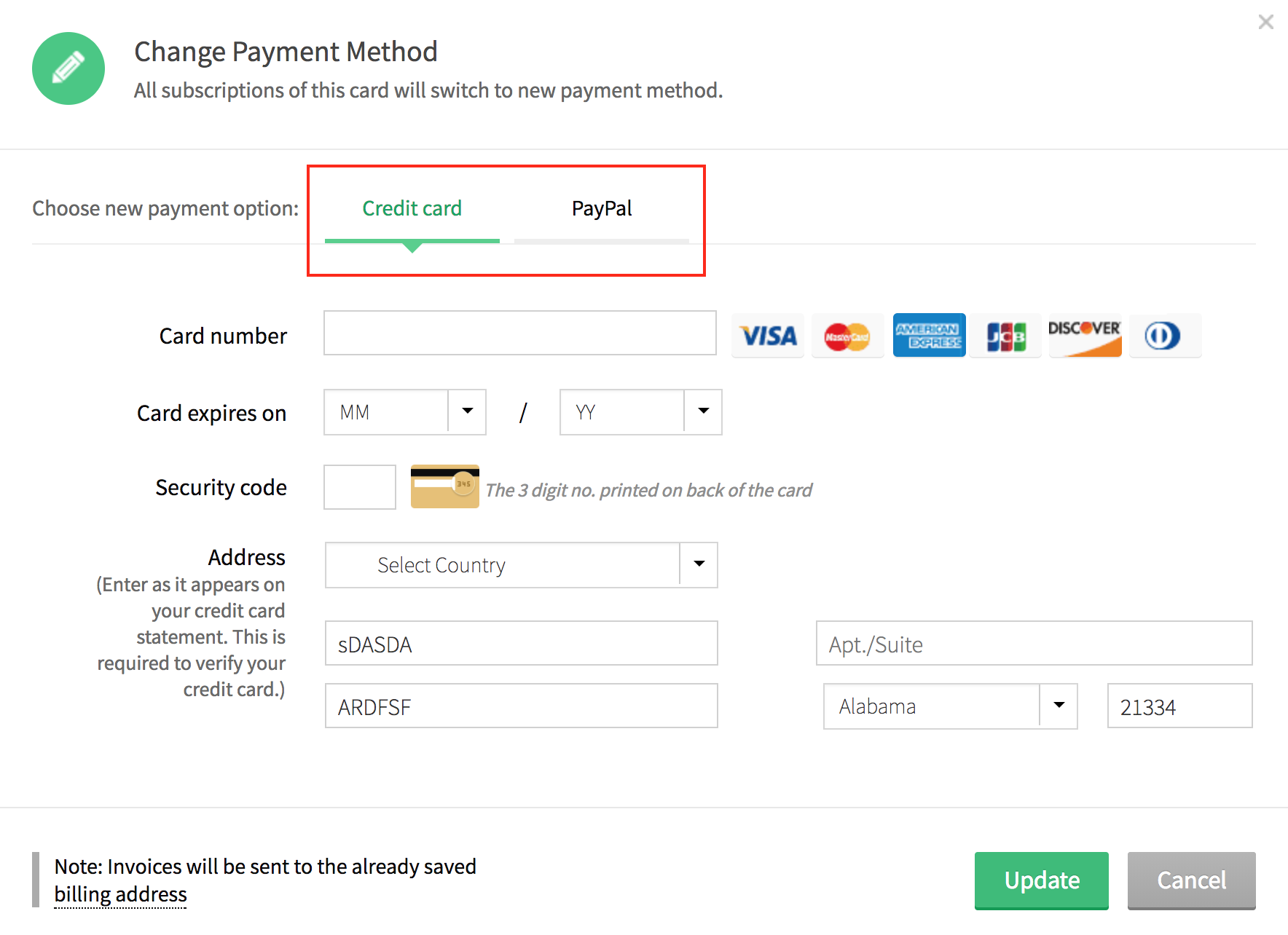 View account subscription details | Zoho