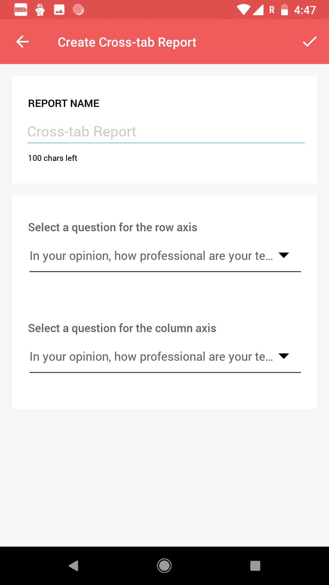 Help Guide for Zoho Survey's Android App
