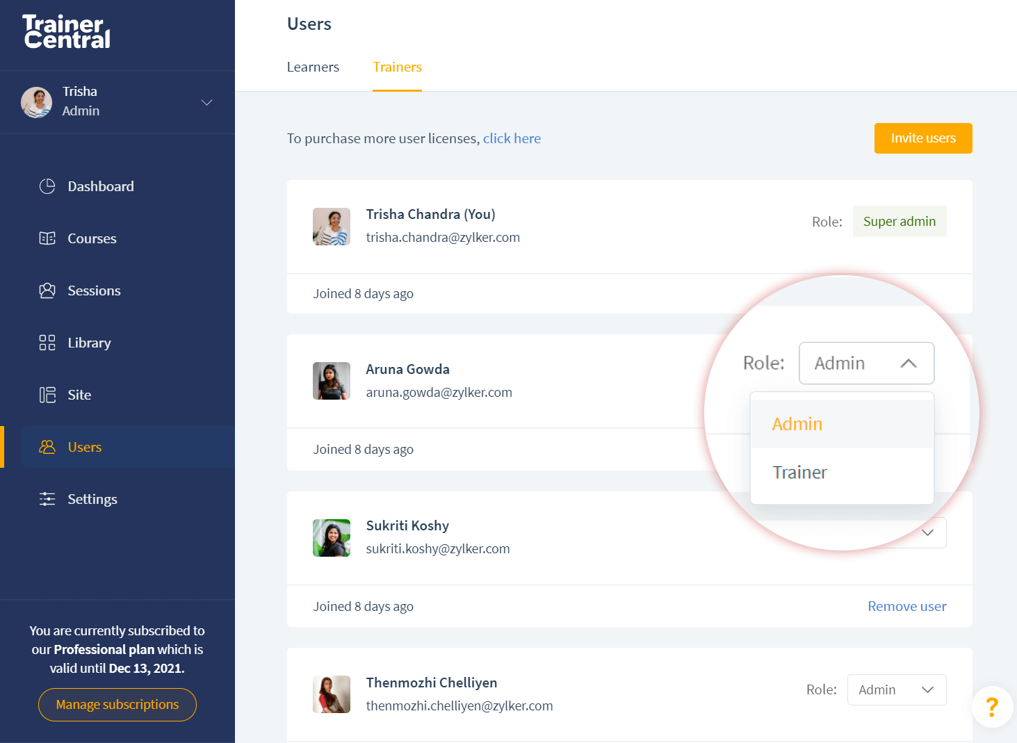 TrainerCentral: Integrated employee training ecosystem for businesses