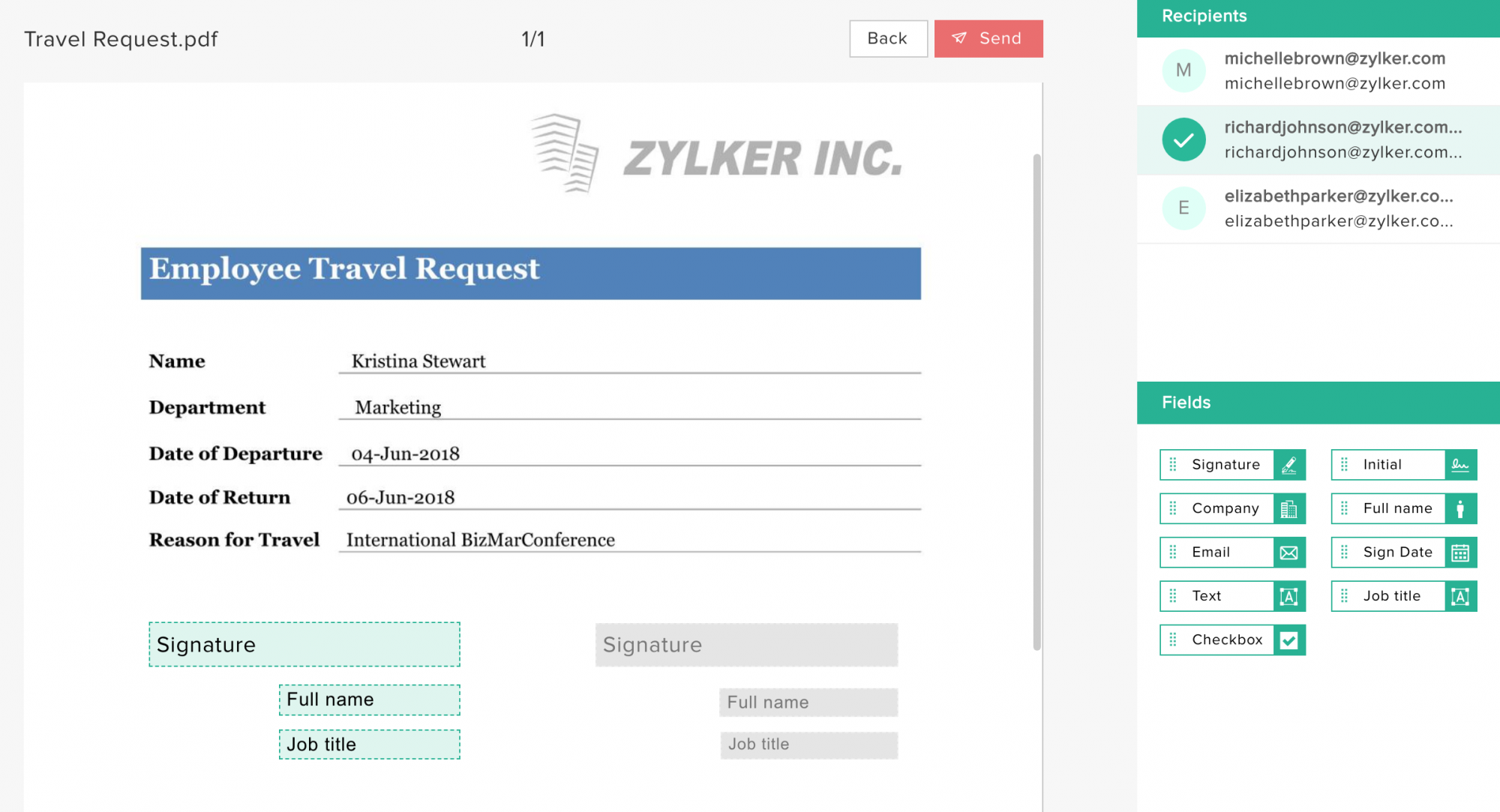 Zoho Writer | Zoho Forms - User Guide Zoho Writer | Zoho Forms - User Guide