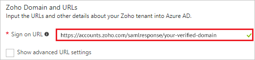 Azure AD 与 Zoho Vault 集成