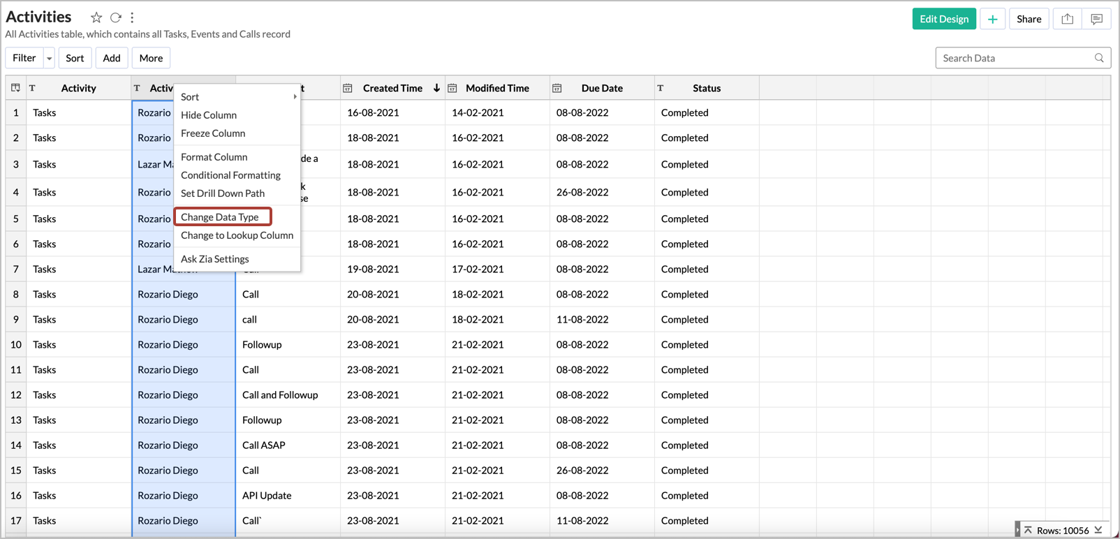 Query Tables l Zoho Analytics Help