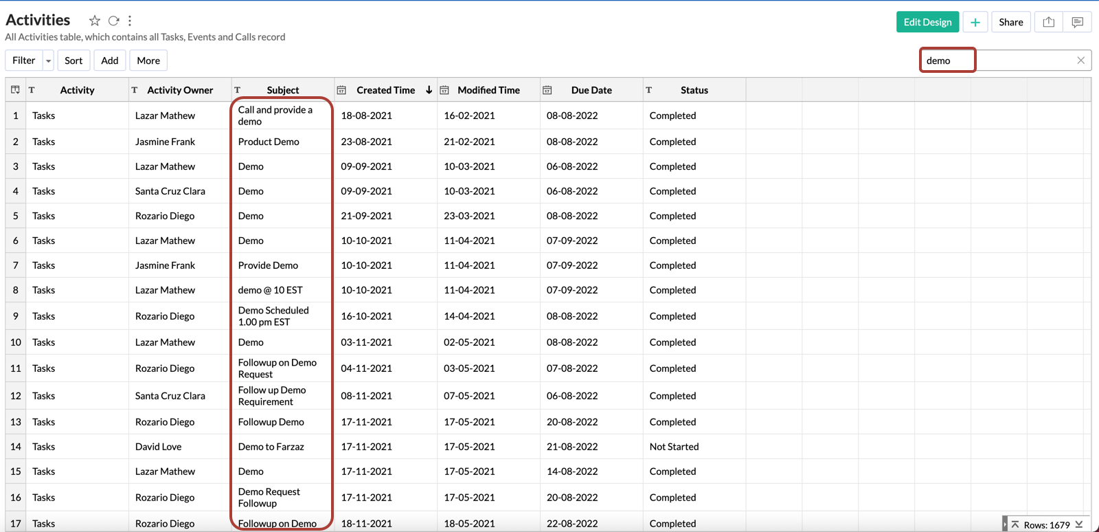 Query Tables l Zoho Analytics Help Query Tables l Zoho Analytics Help