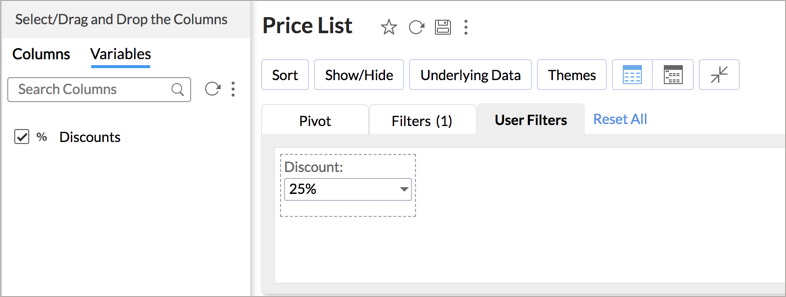 What-If Analysis l Zoho Analytics Help