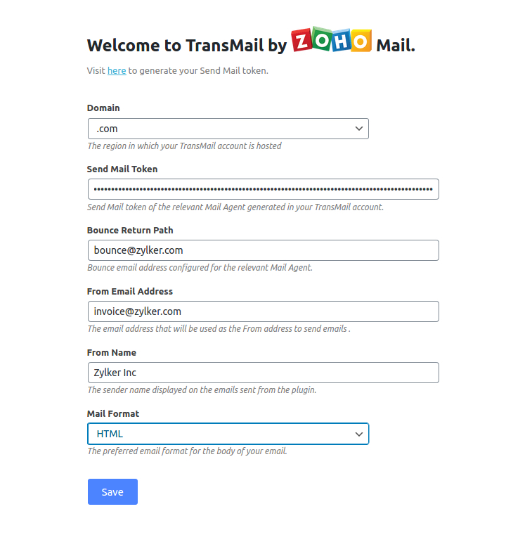 TransMail plugin for WordPress