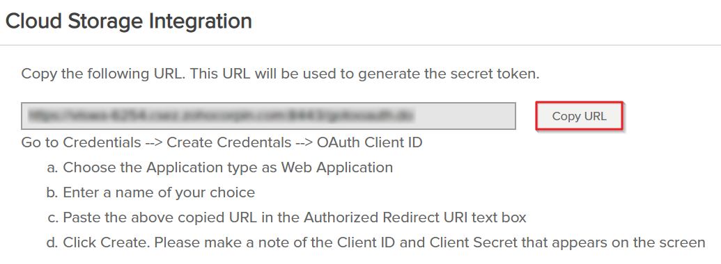 Importing data from cloud drive