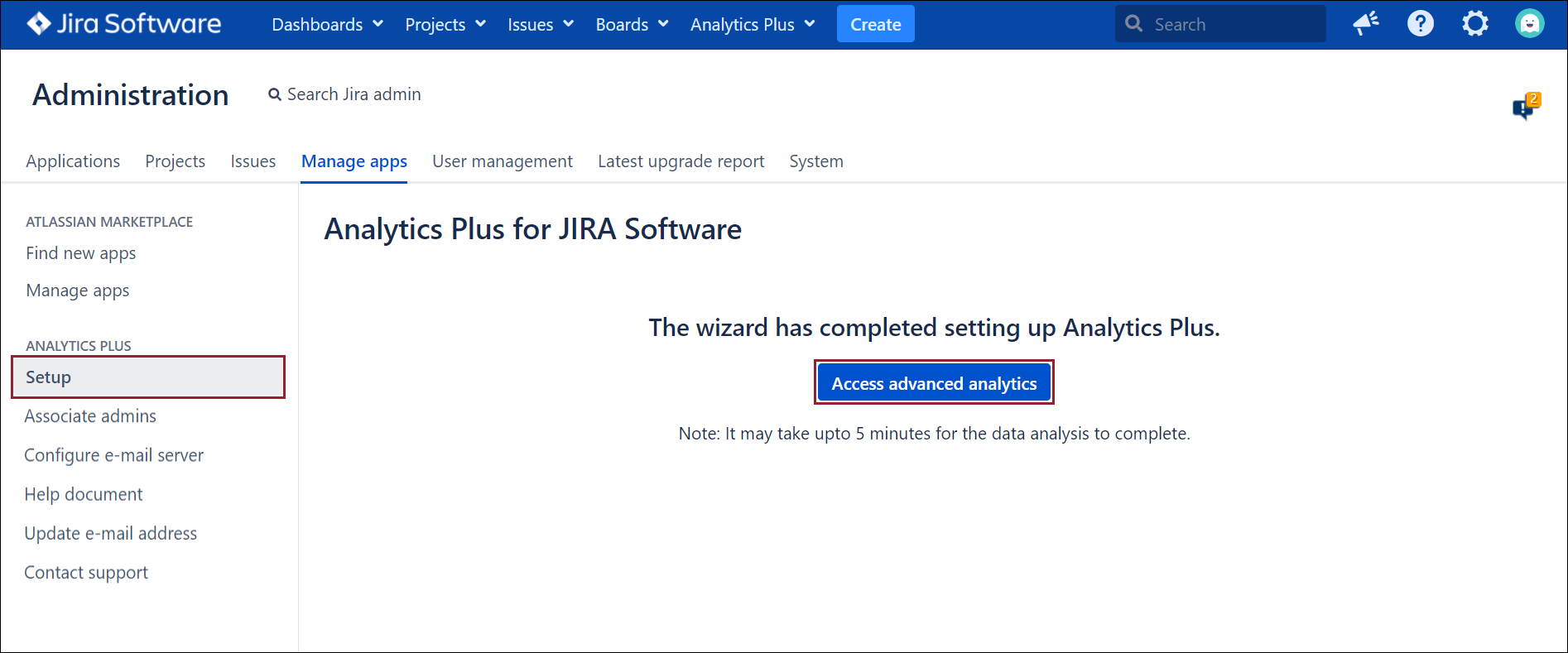 Setting Up The Manageengine Analytics Plus Application Jira Software