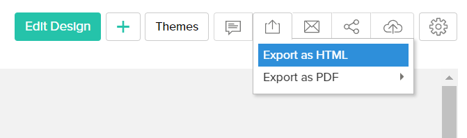 ManageEngine Analytics Plus - Export a Report