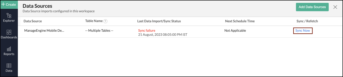 Integration with Mobile Device Manager Plus MSP | Analytics Plus Cloud Integration with Mobile Device Manager Plus MSP | Analytics Plus Cloud