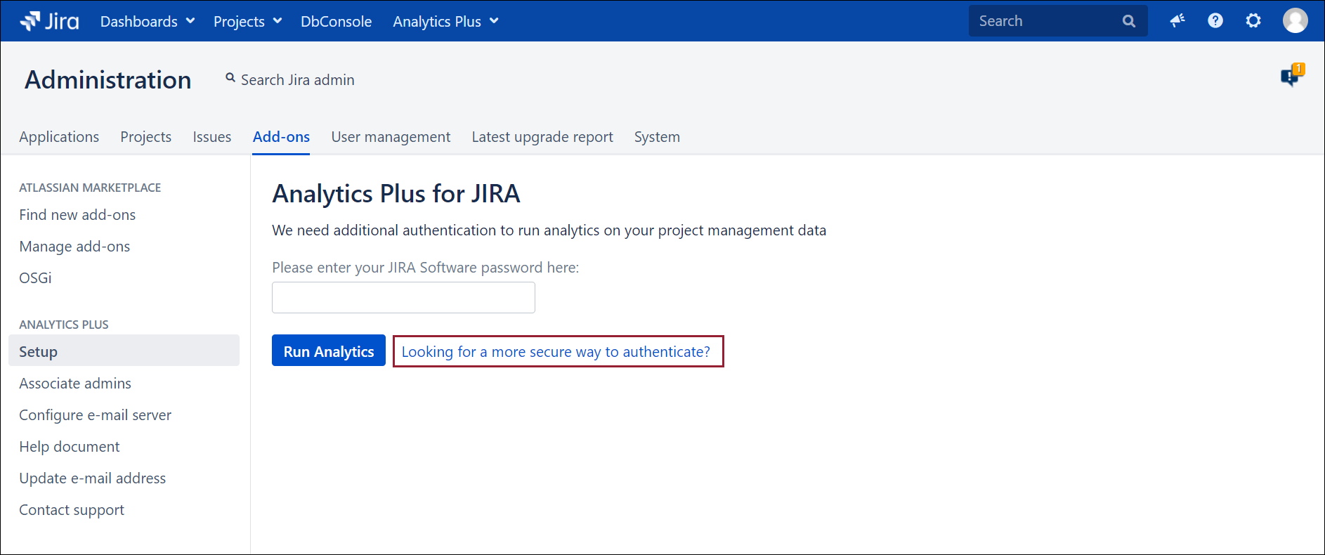 Setting Up The Manageengine Analytics Plus Application Jira Software