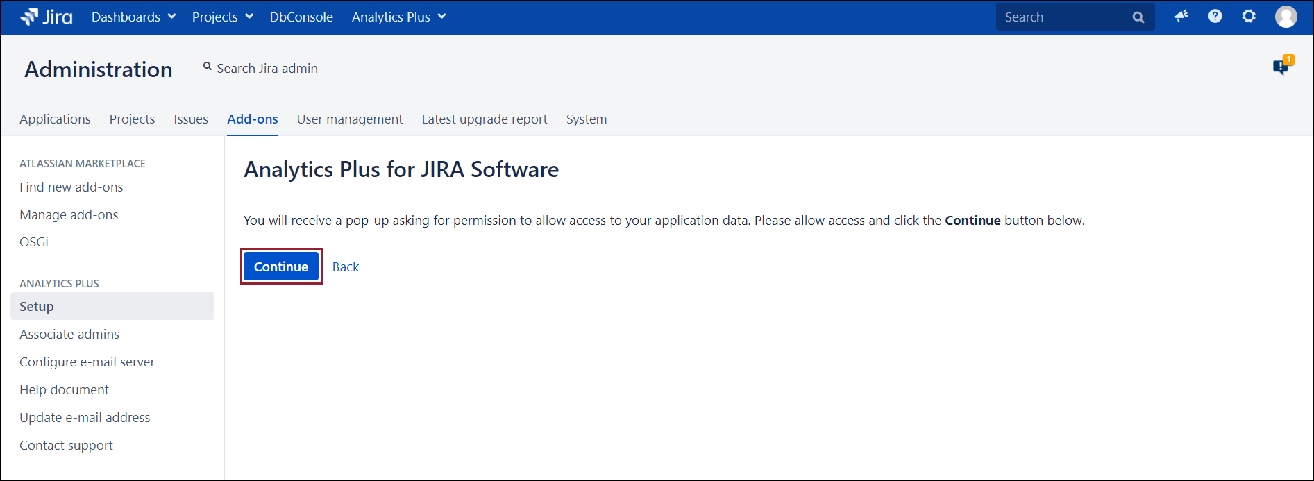 Setting Up The Manageengine Analytics Plus Application Jira Software