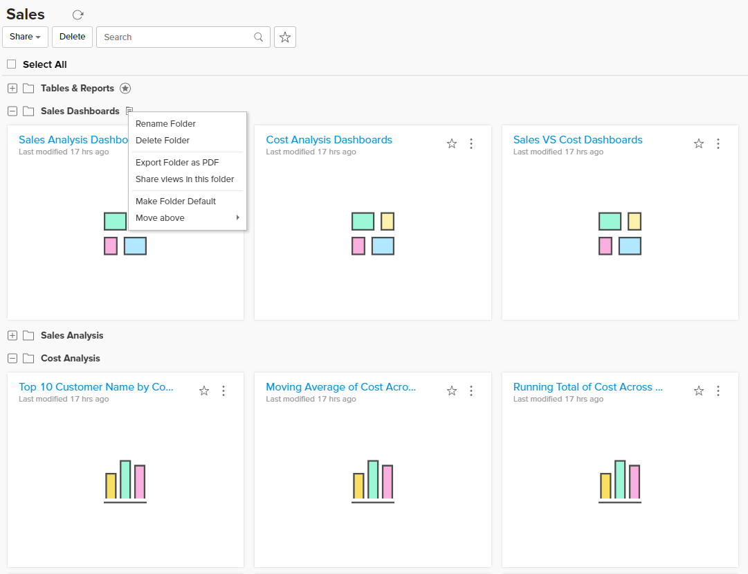 Sharing to a user - Analytics Plus
