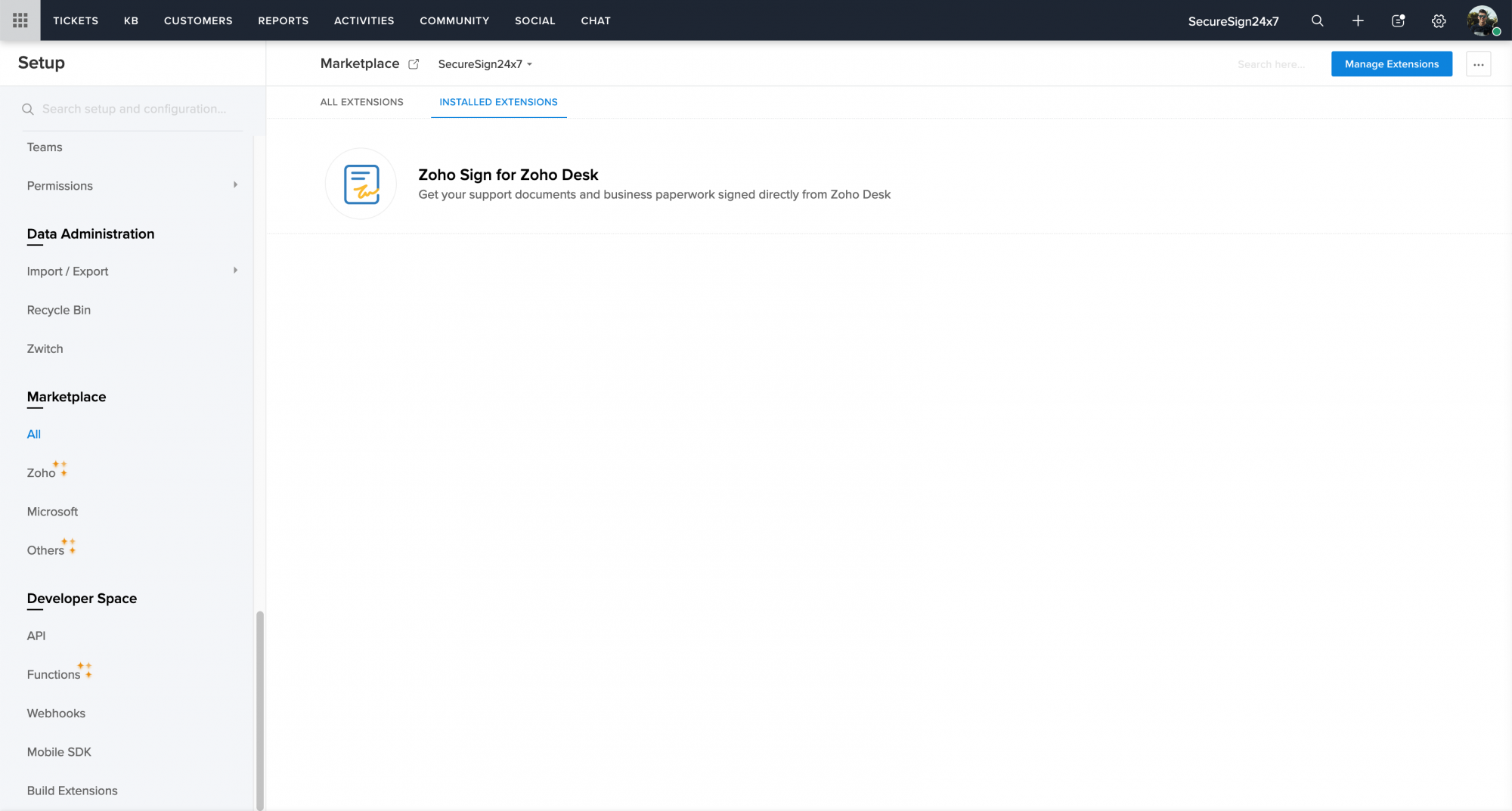 Zoho Sign integration for Zoho Desk | E-Sign in Help desk and customer ... Zoho Sign integration for Zoho Desk | E-Sign in Help desk and customer ...