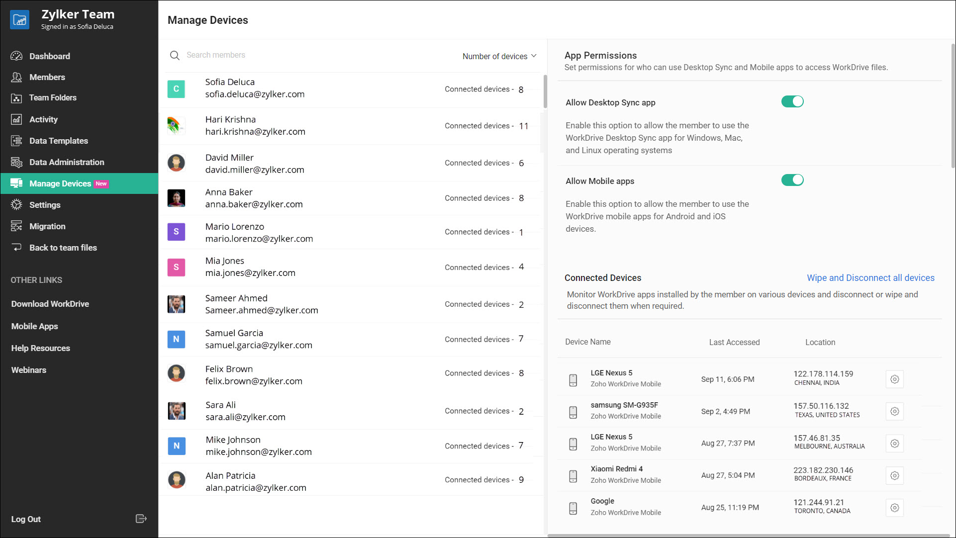 What's New in Zoho WorkDrive