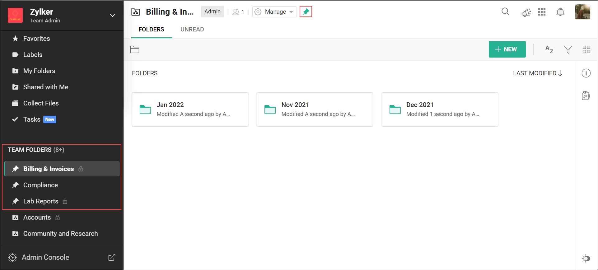 What's New in Zoho WorkDrive