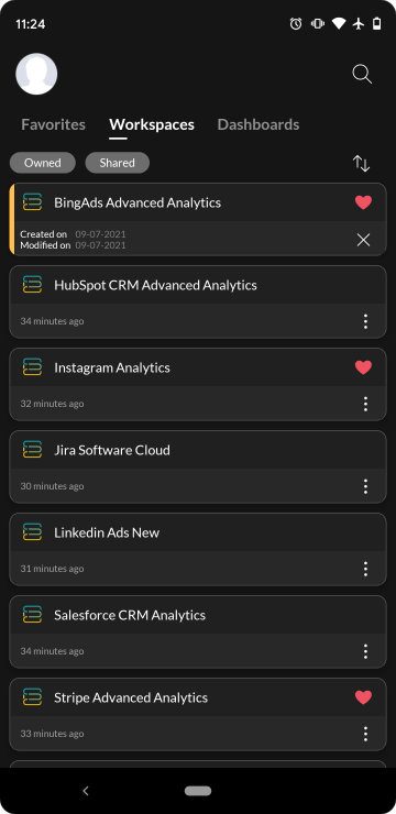 Zoho Analytics - Dashboards for Android | Zoho Analytics Help