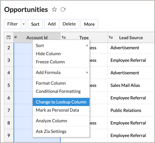 Zoho DataPrep l Zoho Analytics Help