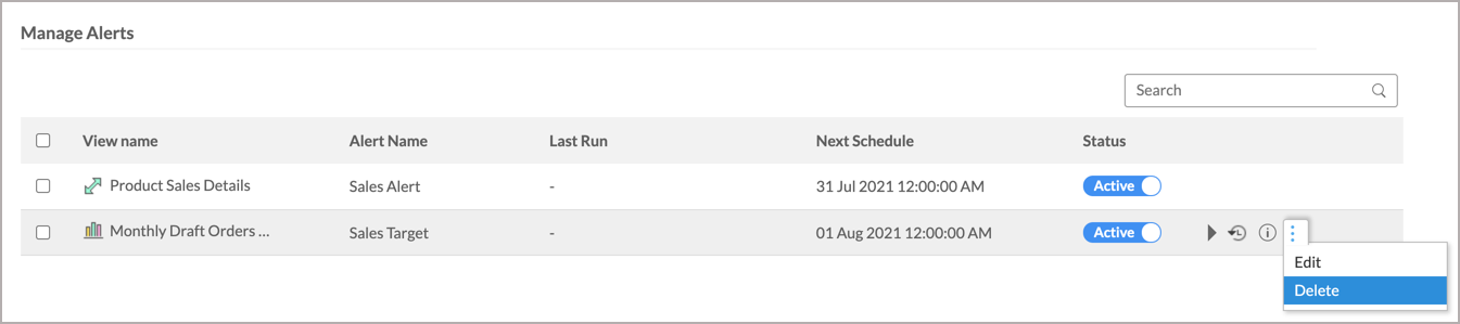 Data Alert l Advanced Analytics Help