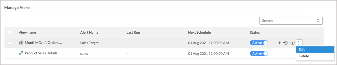 Data Alert l Advanced Analytics Help