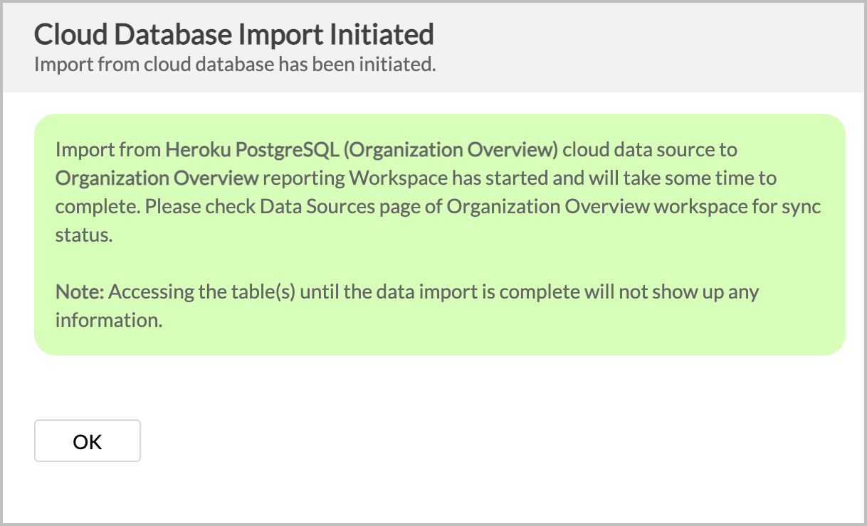 Import from Heroku SQL l Zoho Analytics Help