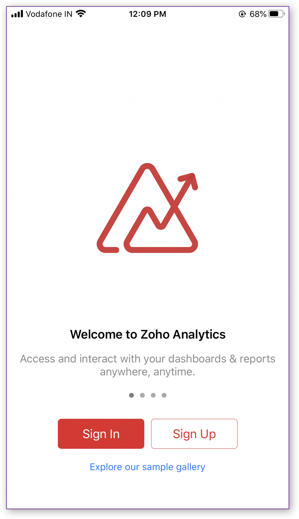 Zoho Analytics App For Iphone L Zoho Analytics Help