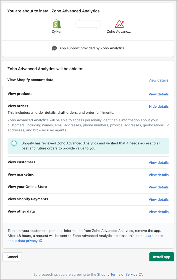 Setup l Advanced Analytics Help
