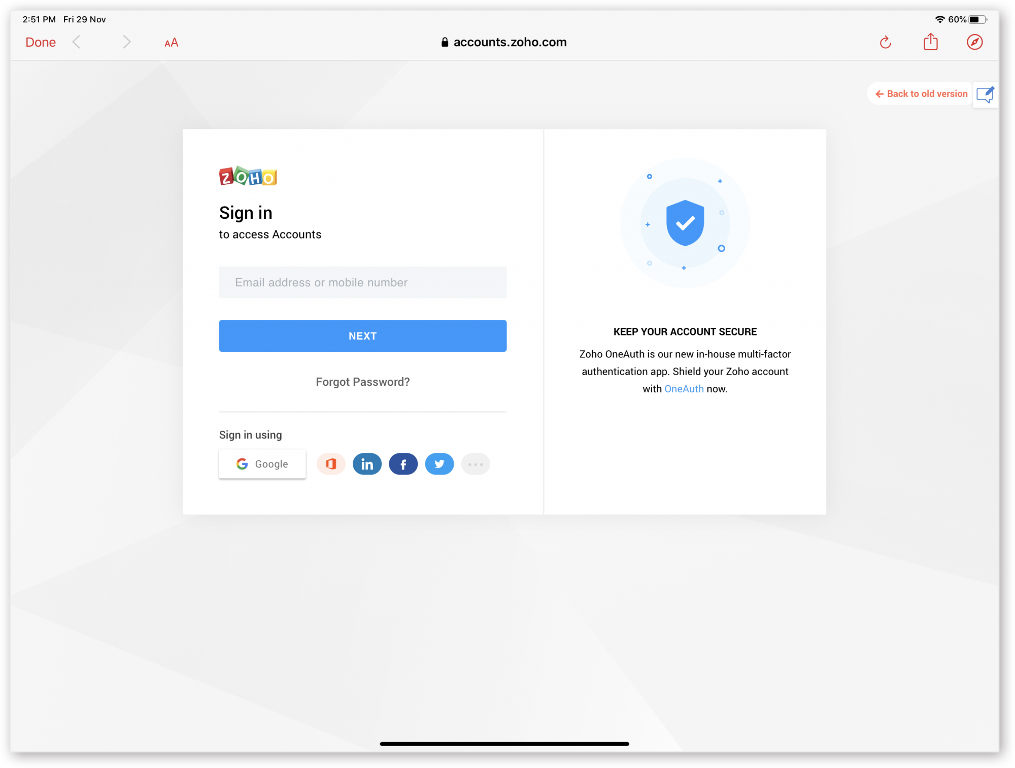 iPad App l Zoho Analytics Help