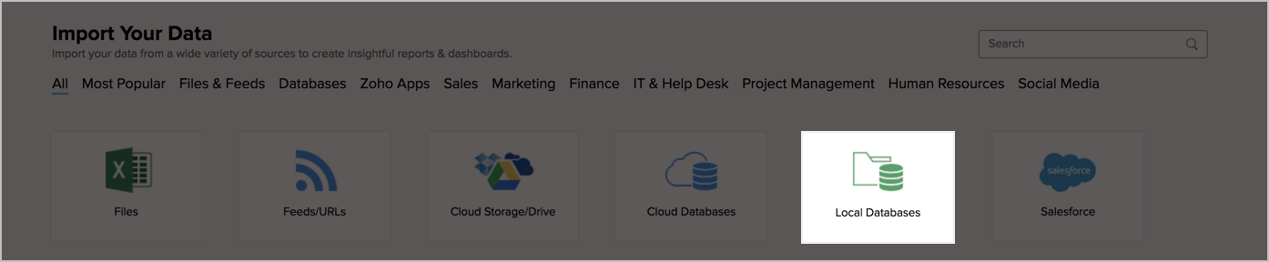 Import from MS Access l Zoho Analytics Help
