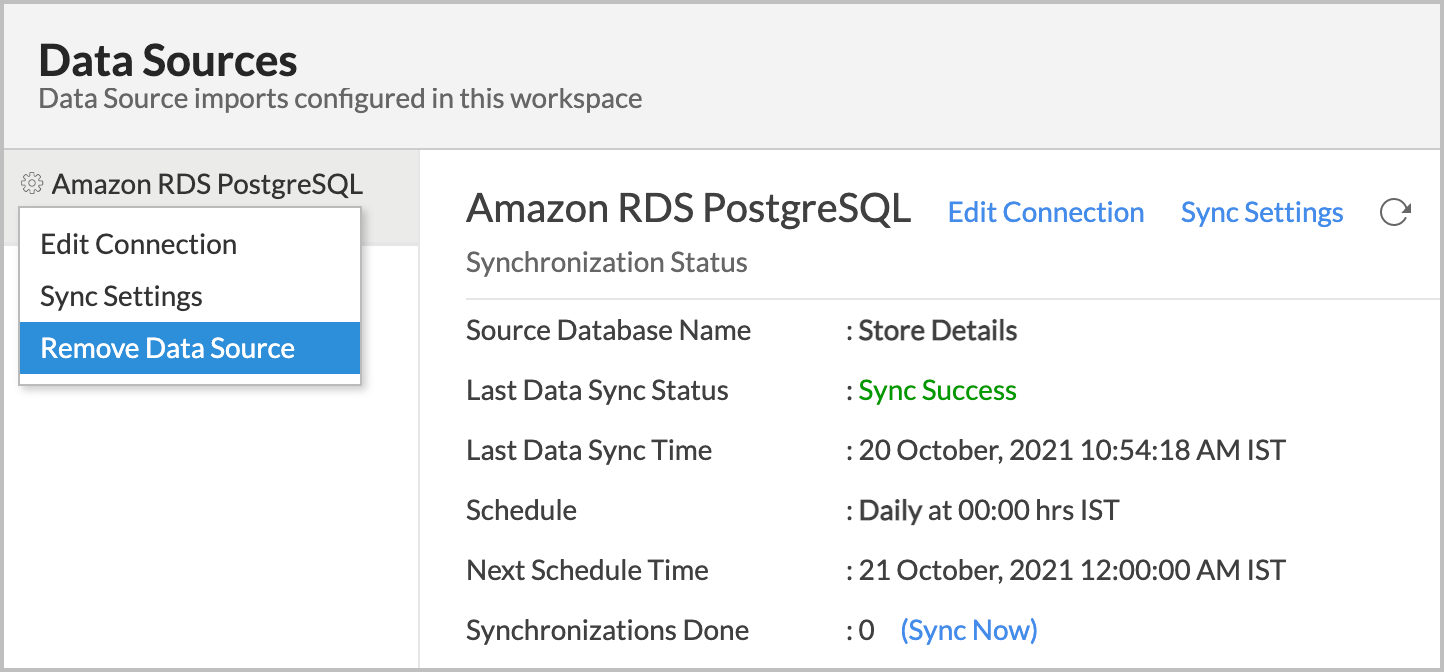 Amazon RDS: PostgreSQL l Zoho Analytics Help