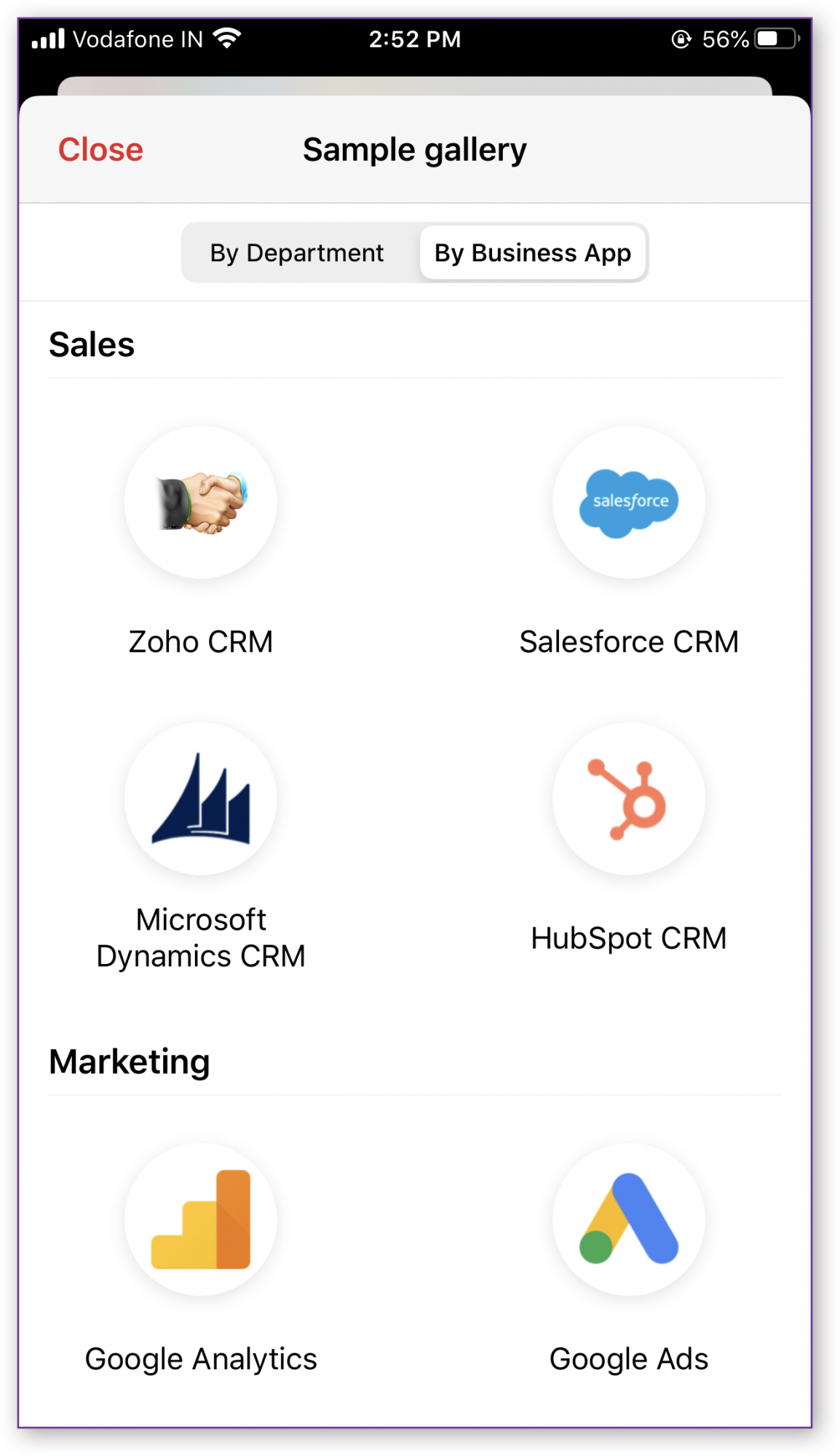 Zoho Analytics App for iPhone l Zoho Analytics Help