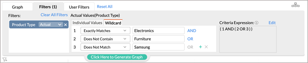 Applying Filters l Advanced Analytics Help
