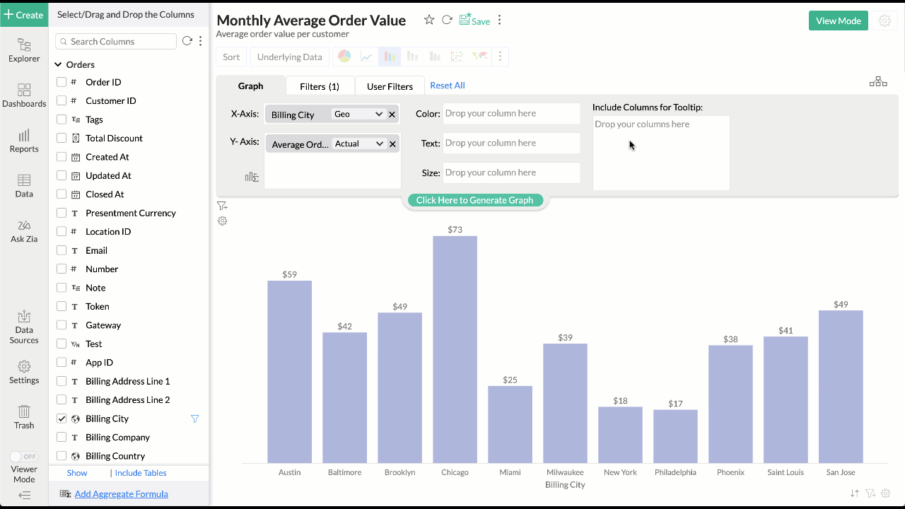 Applying Filters l Advanced Analytics Help